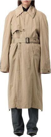 Balenciaga Damen, Mäntel, Beige, XSGröße