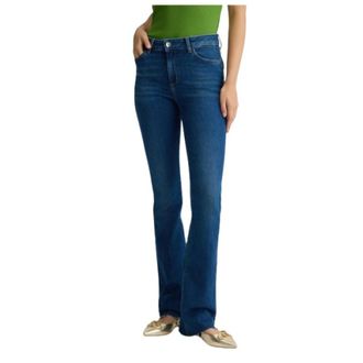 Liu Jo High-Waist Flared Jeans mit Strass - - Jeans - Damen - Blau - W31