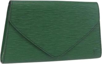Louis Vuitton Pre-owned Vintage Epi Clutch - Femme - Pre-owned - Vert - Taille: ONE Size