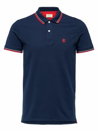 Selected Herren SLHNEWSEASON SS Polo W 16062542, Navy Blazer, XXXL