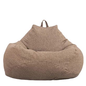 Dioche Gro&szlig;er Sitzsack-Stuhlbezug, Weich, Langlebig, Einfaches Design, f&uuml;r Innenliegen, Sofas, Ersatzbezug f&uuml;r Erwachsene, Wohnzimmer, Schlafzimmer, Stoffmat