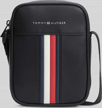 Tommy Hilfiger Umh&auml;ngetasche in Leder-Optik Modell TH METRO MINI REPORTER
