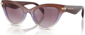 Michael Kors Femme, Accessoires, Rouge, Taille: 52 MM Roanoke Lunettes de soleil