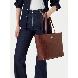 Nine West Handtasche Nine West CEO-HAMPSHIRE-IV-LDA8170 Braun