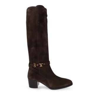 Tod's T Timeless Kniehohe Stiefel aus Wildleder - - Shoes - Damen - Braun - 41 EU