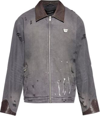 Misbhv Misbhv, Homme, Vestes, Gris, Taille: S Veste Effet Vintage