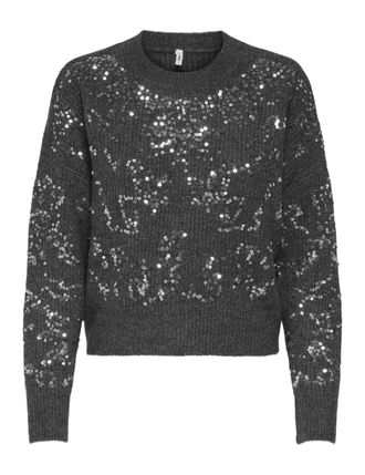 Only Onlalta Ls Sequin O-Neck KNT