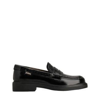 Tod's Schwarzer Leder Mokassin Gummisohle - - Shoes - Damen - Schwarzk - 36 1/2 EU