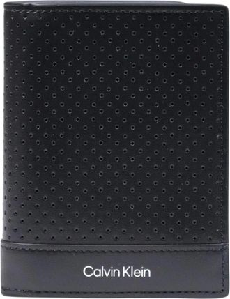 Calvin Klein Portefeuille perfor&eacute; N/S avec porte-monnaie - Homme - Accessoires - Noir - Taille: ONE Size