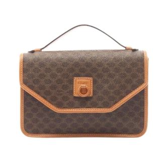 Celine Pre-owned Sac Macadam en toile enduite - Femme - Pre-owned - Brun - Taille: ONE Size