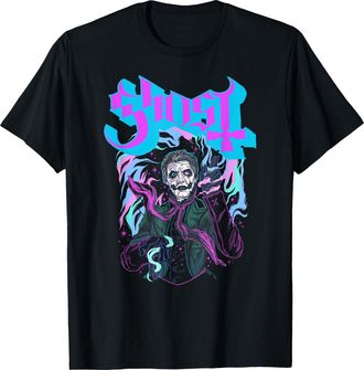 Ghost Impera Hypnosis T-Shirt: Offizielle Ghost Merchandise, Unisex, Schwarz, Cartoon-Muster, Kurzarm, S