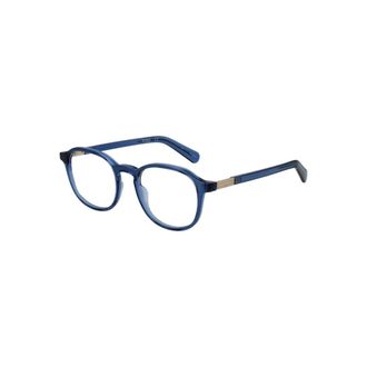 Guess unisex, Accessoires, Bleu, Taille: ONE Size Montures Optiques Rondes Bleues