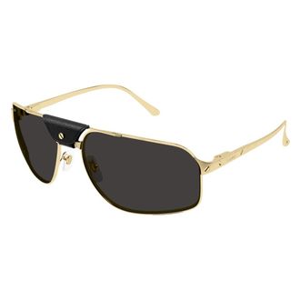 Cartier Shield Sonnenbrille - - Accessories - Herren - Schwarzk - 64 MM