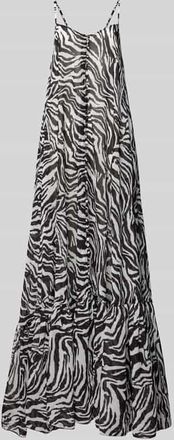 Rotate Maxikleid mit Animal-Print