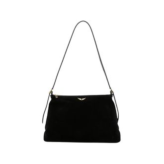 Zadig&Voltaire Jim Suede Bag - - Bags - Damen - Schwarzk - ONE SIZE