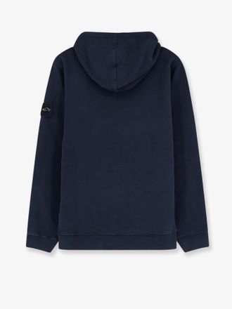Stone Island Mens Sweatshirt Organic Cotton Blue Sweatshirts Sweater
