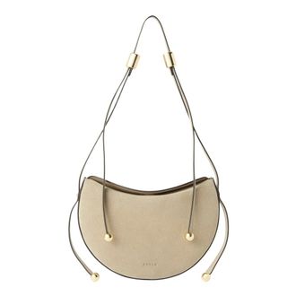 Furla Sac bandouli&egrave;re Moonstone S - Femme - Sacs - Beige - Taille: ONE Size