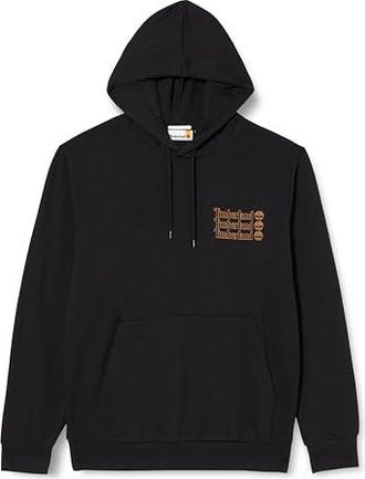 Timberland Hoodie 2 Tier 3 Maillot de survêtement, Black, XXL Homme