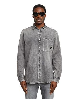 G-Star Regular 1-pkt Shirt, Multicolore (Sun Faded Oyster Shell D27083-e091-h483), M Hommes