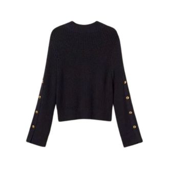 Twinset Femme, Pulls, Bleu, Taille: 40 FR Maille col rond