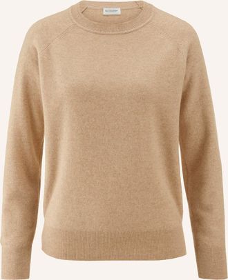 Hessnatur Hessnatur Hessnatur Strick Pullover Relaxed Aus Cashmere Mit Recycling-Anteil beige