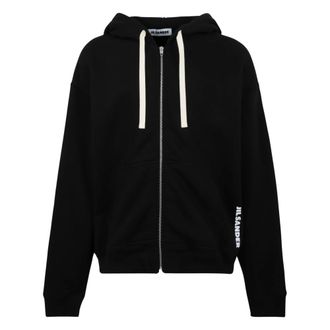 Jil Sander Zip-through Hoodie - - Sweatshirts & Hoodies - Herren - Schwarzk - L