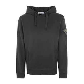 Stone Island Iconic Hoodie - - Sweatshirts & Hoodies - Herren - Schwarzk - M