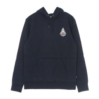 HUF Navy Blazer Hoodie mit K&auml;ngurutasche - - Sweatshirts & Hoodies - Herren - Blau - XL