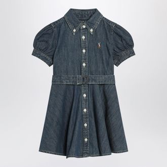Polo Ralph Lauren Dunkelblaues Denimkleid