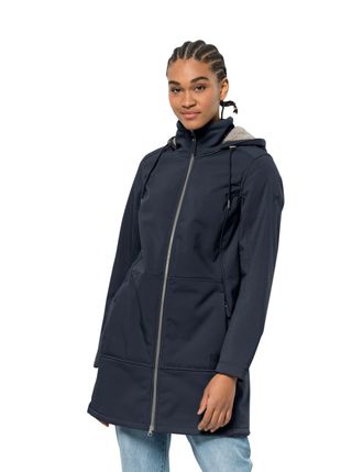Jack Wolfskin Damen Windy Valley W Coat, night blue, XS EU