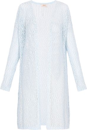 Usha Strickjacke Frauen hellblau mehrfarbig