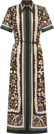 Alemais Femme, Robes, Multicolore, Taille: 38 FR Maroc Shirtdress