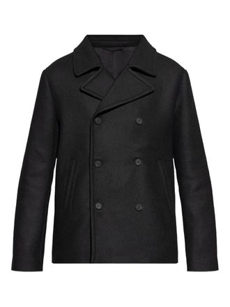 Diesel manteau crois&eacute; W-Haley - Wrd - Noir