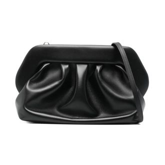 Themoir&egrave; Ruched Clutch - - Bags - Damen - Schwarzk - ONE SIZE