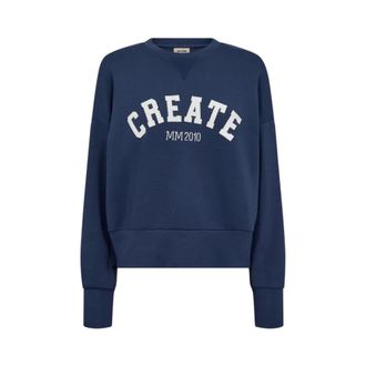Mos Mosh MOS Mosh, Damen, Sweatshirts & Hoodies, Blau, MGr&ouml;&szlig;e
