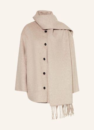 Mrs & Hugs Mrs & Hugs Wollmantel beige