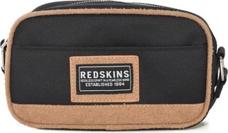 Redskins Homme, Sacs, Noir, Taille: ONE Size Sac &agrave; bandouli&egrave;re - Logo brod&eacute;