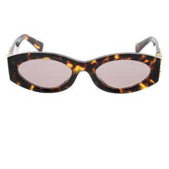 Miu Miu Stylische Sonnenbrille f&uuml;r Modebegeisterte - - Accessories - Damen - Braun - ONE SIZE
