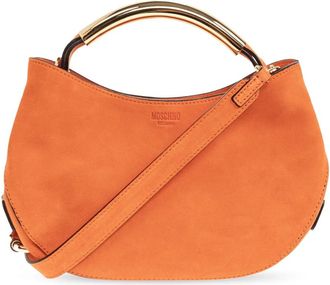 Moschino Femme, Sacs, Orange, Taille: ONE Size Handle Me Bag