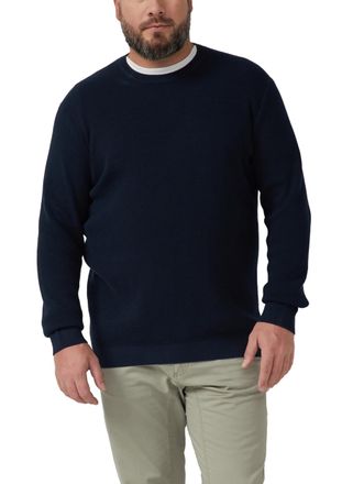s.Oliver Strukturmix-Pullover aus Reiner Baumwolle