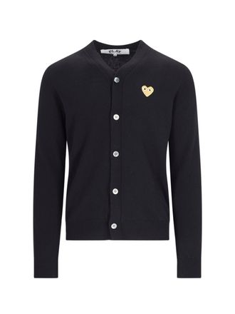 Comme Des Garçons Logo Cardigan