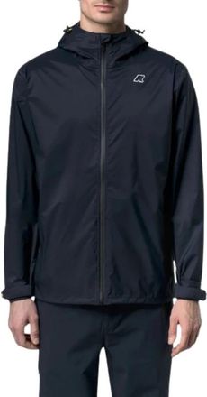K-Way Homme, Vestes, Bleu, Taille: L Charmain Hooded Zip Jacket
