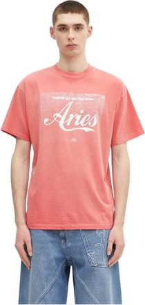 Aries Herren, Oberteile, Rot, SGr&ouml;&szlig;e