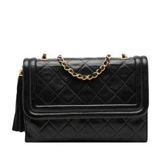 Chanel Pre-owned Gesteppte Crossbody Flap Bag - - Pre-owned - Damen - Schwarzk - ONE SIZE