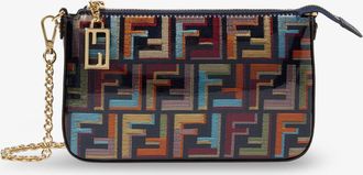 Fendi Baguette FF fabric clutch bag - FENDI - gender_Woman