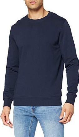 Jack & Jones Jjeholmen Sweat Crew Neck Noos, Pull Homme, Bleu (Navy BlazerNavy Blazer), X-Small