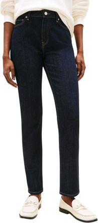 Tommy Hilfiger Damen Jeans Hose Rinse Slim Mid Rise, Blau (Denim Rinse 01), 34W/29L