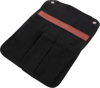 BESPORTBLE Healeved Tragbare Outdoor Armlehnentasche aus Schwarzem Polyester Multifunktionale H&auml;ngende Sesseltasche f&uuml;r Campingst&uuml;hle Kompakte Aufbewahrungstasch