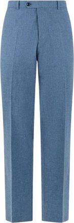 Brooks Brothers Homme, Pantalons, Bleu, Taille: W30 Tropical Virgin Wool Pantalons