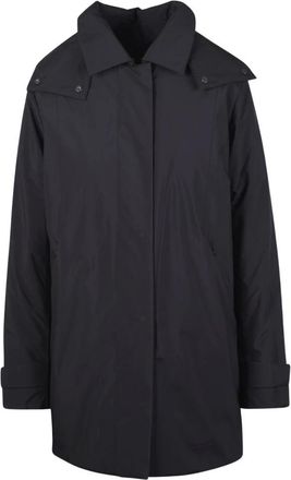 People of Shibuya Femme, Manteaux, Noir, Taille: 36 FR Fumiko Parka